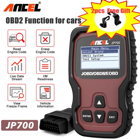 Phancel Jp700 Car Obd2 Scanner Diagnostic Scan Tool For All Universal Phancel Jp700 Car Obd2 Scanner Diagnostic Scan Tool For All Universal