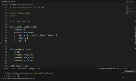 How To Rotate An Array Left By D Positions In Python Sri Neelakandan