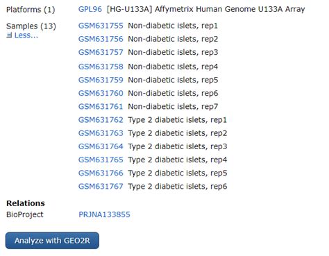 geo2r 对geo数据库中的数据进行差异分析 csdn博客
