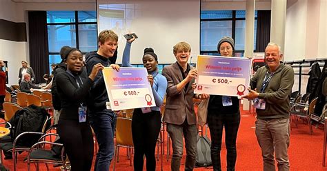 team octopi de grote winnaar tijdens de immersive tech week hackathon