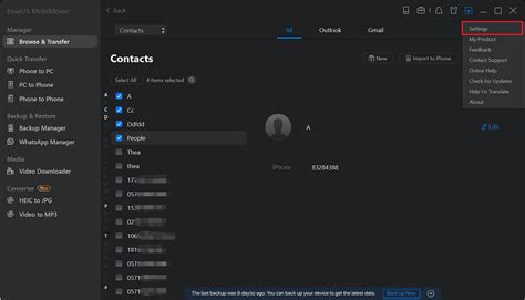 How To Export Contacts From Iphone To Pc For Free Easeus