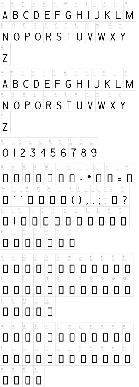 Engineering Plot Font