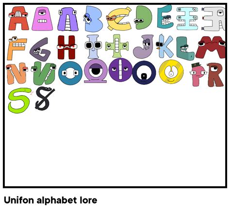 Unifon Alphabet Lore R Alphabetfriends