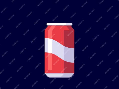 Premium Vector Coke Fast Food Vector Icon Flat Illustration