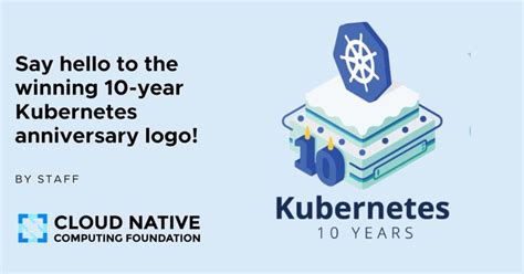 Daniel Oh On Linkedin Unveiling The 10 Year Kubernetes Anniversary Logo