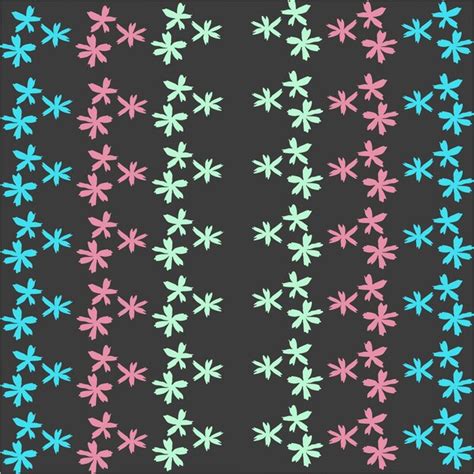 Premium Vector Flowers Pattern