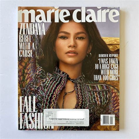 Zendaya Marie Claire Cover