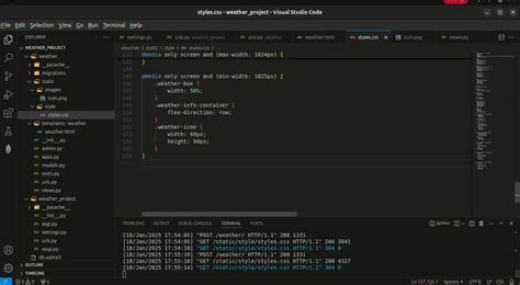 Usman Ali On Linkedin Weatherapp Django Openweatherapi Responsivedesign Webdevelopment