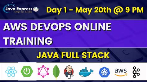aws devops course online training jenkins kubernetes docker