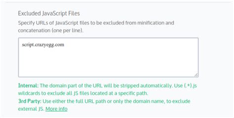 Troubleshooting Cache Script Crazy Egg