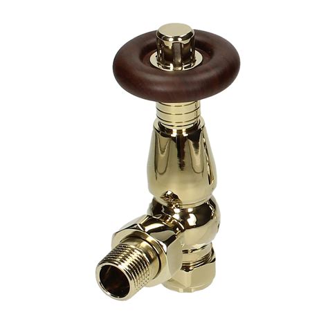Bentley Traditional 15 Mm Gold Trv And Lockshield Valve Set The Wetroom