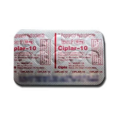 Ciplar La10 Tablet 10 Mg At ₹ 50stripe In Nagpur Id 2854710088591