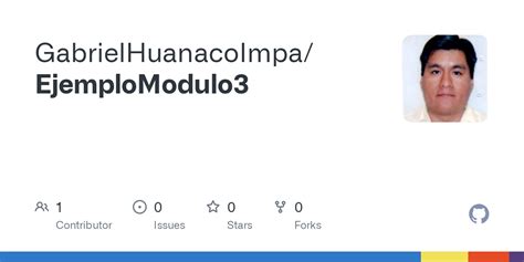 GitHub GabrielHuanacoImpa EjemploModulo