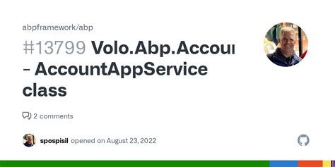 Volo Abp Account Pro Public Application AccountAppService Class Issue 13799 Abpframework