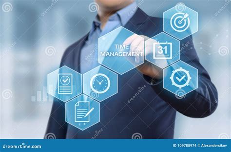 Time Management Project Efficiency Strategy Goals Business Technology