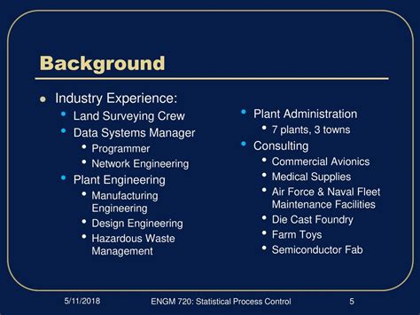 TM 720: Statistical Process Control - ppt download