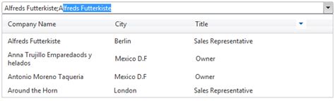 Telerik Web Forms Combobox Templates Headers Telerik Ui For Aspnet Ajax