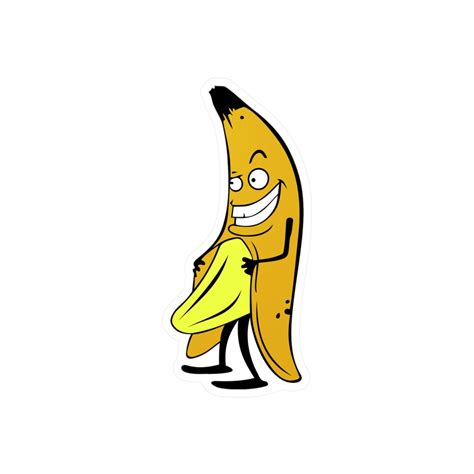 Evil Naughty Banana Funny Logo Sticker Decal Etsy