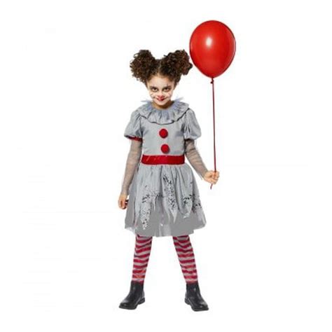 Bad Clown Girl Costume Full Outfit With Accessories Included Jokers