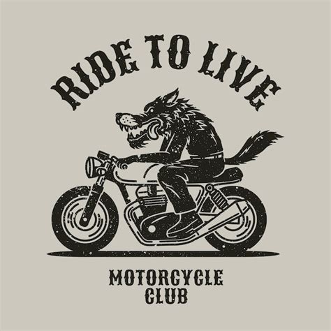 Premium Vector Bear Mascot Motorcycle Badge Badge Label Logo Tshirt