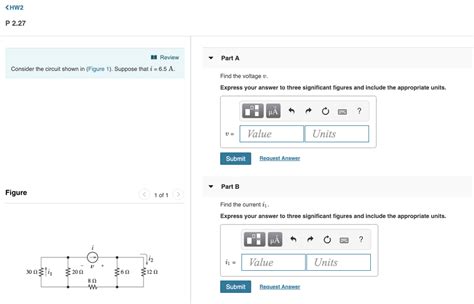solved hw2 p 2 27 review part a consider the circuit shown