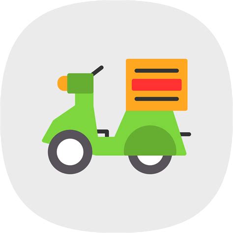 Delivery Bike Vector Icon Design 15837521 Vector Art At Vecteezy