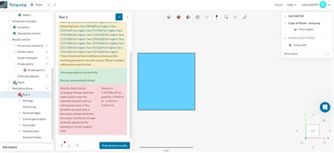 Simulation Velocity Field Divergence Issue Fluid Flow Cfd Simscale Cae Forum