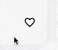 Html Adding A Like Icon With Hover Animation Stack Overflow