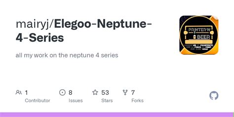 Github Mairyjelegoo Neptune 4 Series All My Work On The Neptune 4