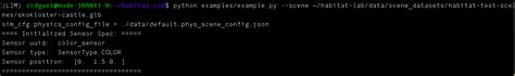 AttributeError Module Habitat Sim Has No Attribute SensorSubType Issue 1174
