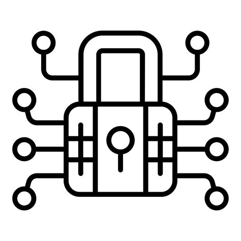 Data Encryption Icon Style 20787922 Vector Art At Vecteezy