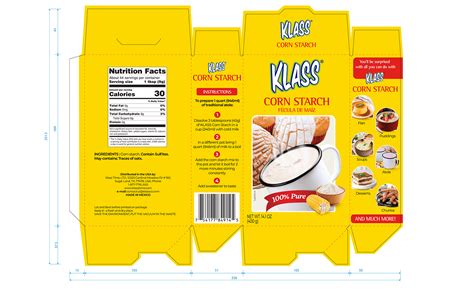 Klass Corn Starch Behance