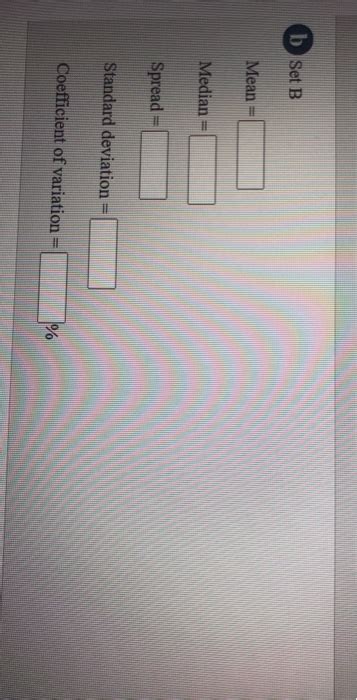 Solved Consider The Following Sets Of Replicate