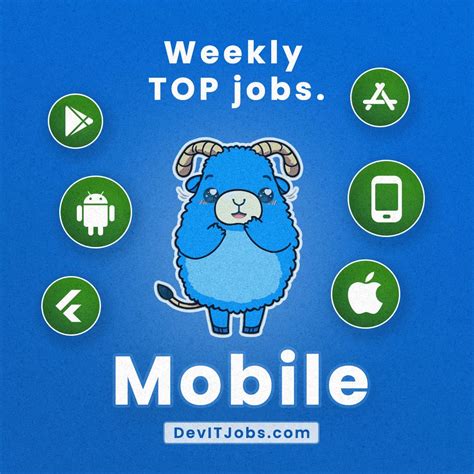 Mobile Developers Take A Look At This Weeks Roles Native Androidswift And Cross Platform