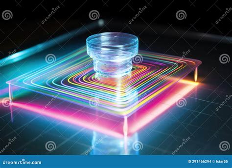 Holography And Scientific Visualization Concept Ai Generated Stock