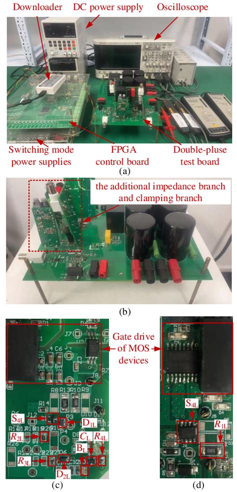 Experimental Setup A Overall View B Double Pulse Test Platform Download Scientific