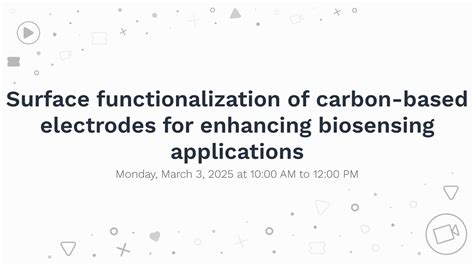 Surface Functionalization Of Carbon Based Electrodes For Enhancing