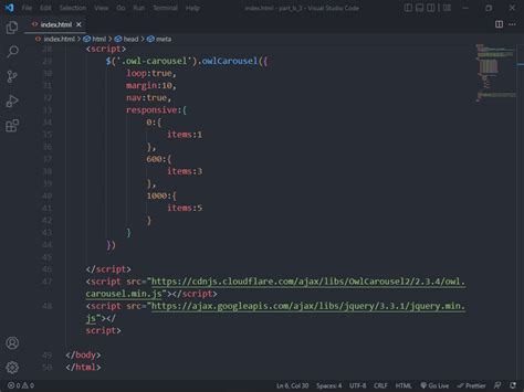 owl carousel not showing anything console showing some error dev