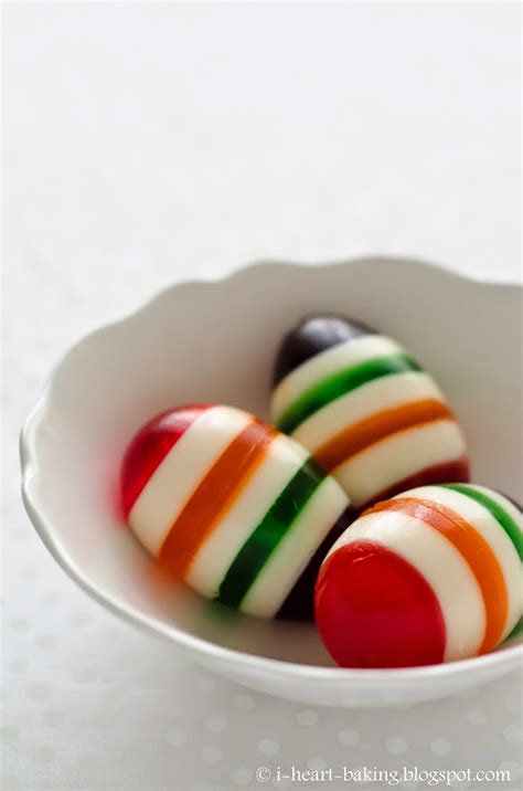 I Heart Baking Easter Egg Rainbow Jello