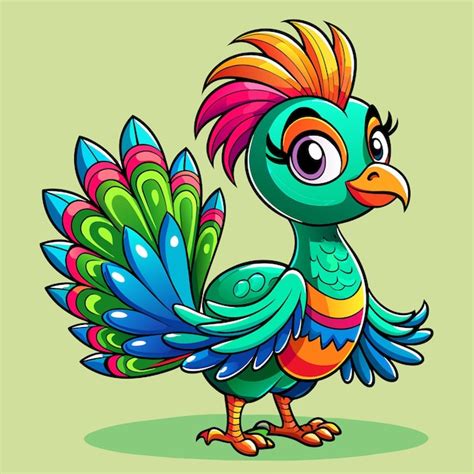 Creative Peacock Graphic For Editorial Use Premium Ai Generated Vector