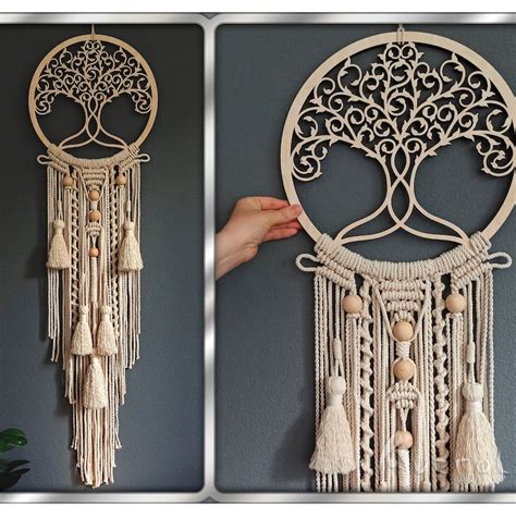 Tree Of Life Macrame Etsy