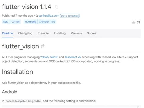 Top 10 Flutter Machine Learning Ocr And Computer Vision Packages