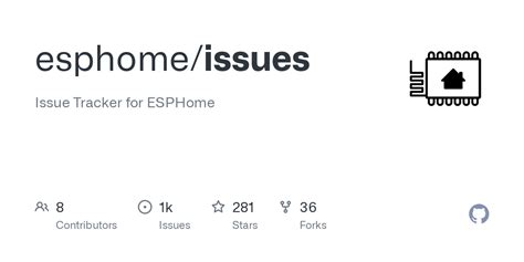 Issues · Esphome Issues · Github