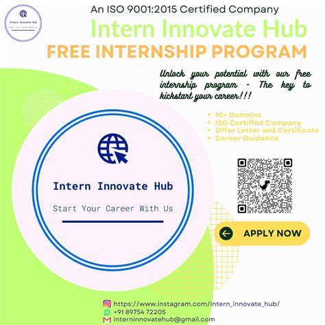 Intern Innovate Hub On Linkedin Interested Intern Internship