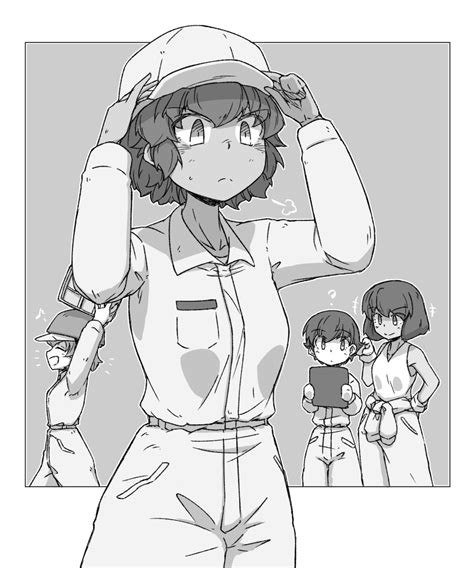 Safebooru 4girls 3 Absurdres Adjusting Clothes Adjusting Headwear