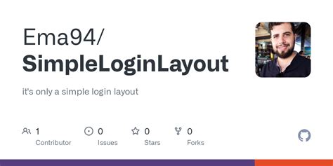 Github Ema94simpleloginlayout Its Only A Simple Login Layout