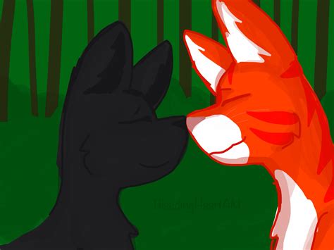 Cinderpelt X Firestar By Bleedingheartam On Deviantart