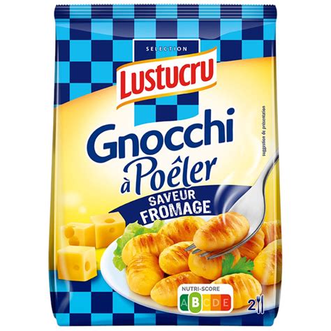 Livraison à Domicile Lustucru Gnocchi à Poêler Saveur Fromage 300g