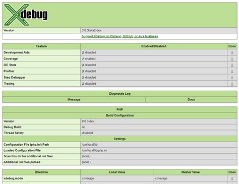 New Xdebug Info Function In Xdebug PHP Watch