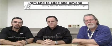 Discussing Directaccess On Security Talk Richard M Hicks Consulting